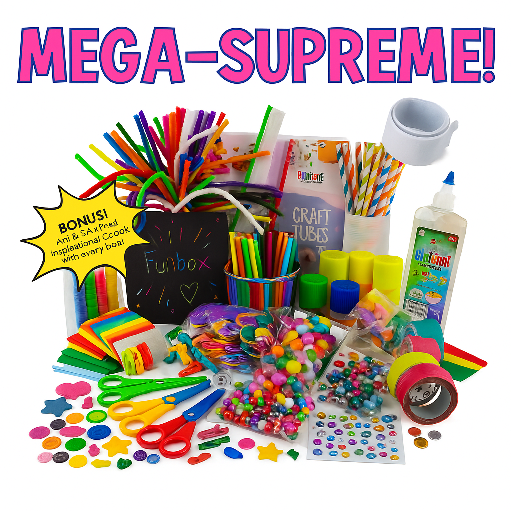 All-In-One Mega-Supreme Craft Box (Extra Large) – funbox.com.au