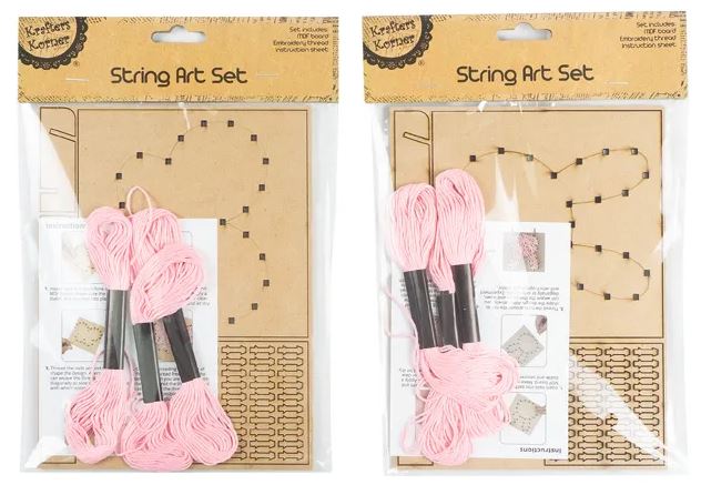 String Art Craft Kit - Loop, Wrap & Create! – funbox.com.au