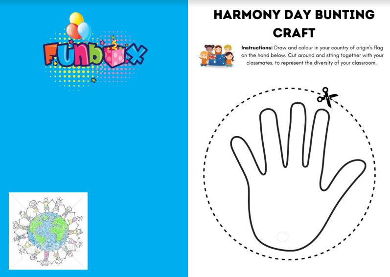Harmony Day FREE Printable Activity – funbox.com.au