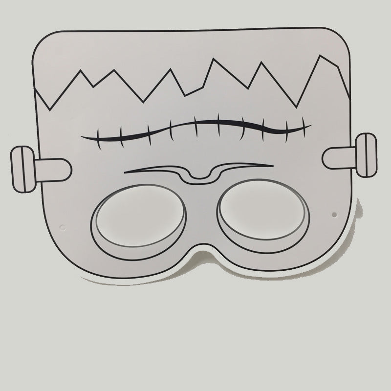 Halloween Monster Colour-In Mask – funbox.com.au
