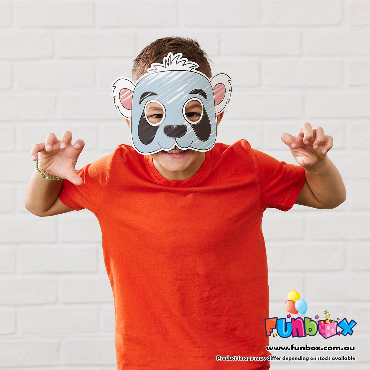 Panda Colour-In Mask – funbox.com.au