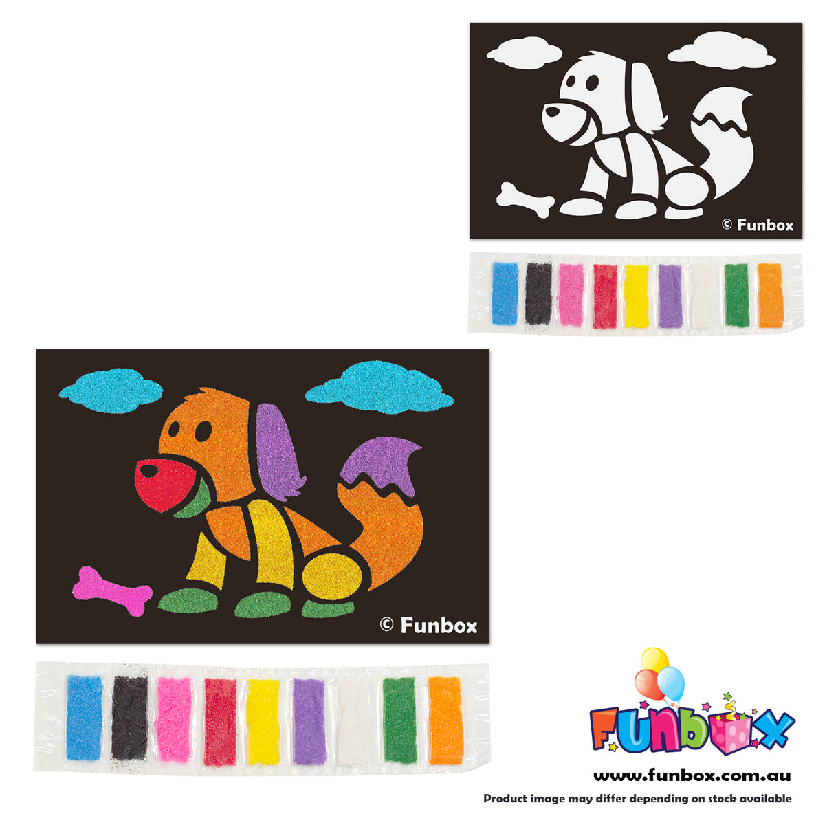 DIY Dog Sand Art Kit – funbox.com.au