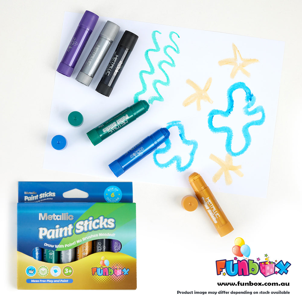 Metallic Paint Sticks – funbox.com.au