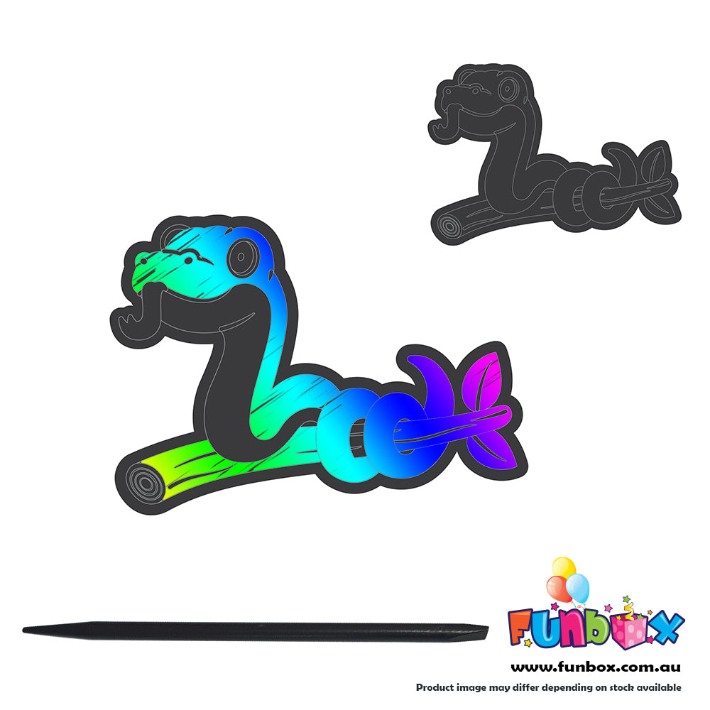 Snake Magic Scratch Art – funbox.com.au