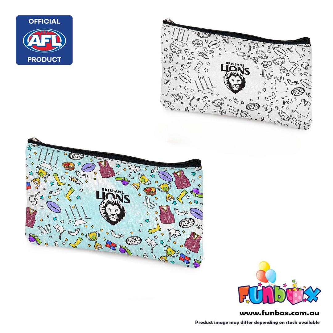 AFL Colour-In Pencil Case - Choose Your Team! (BULK - 200 UNITS ...