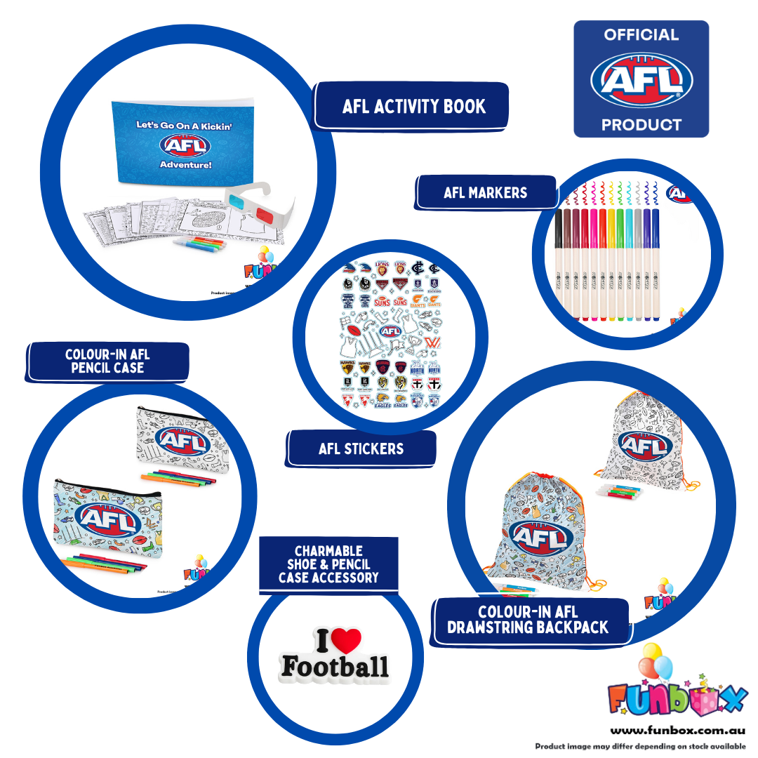 AFL Fan Activity Bundle Kit – funbox.com.au