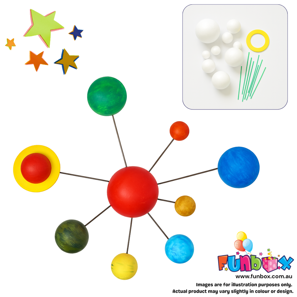 DIY Paint-your-Own Solar System Kit – funbox.com.au