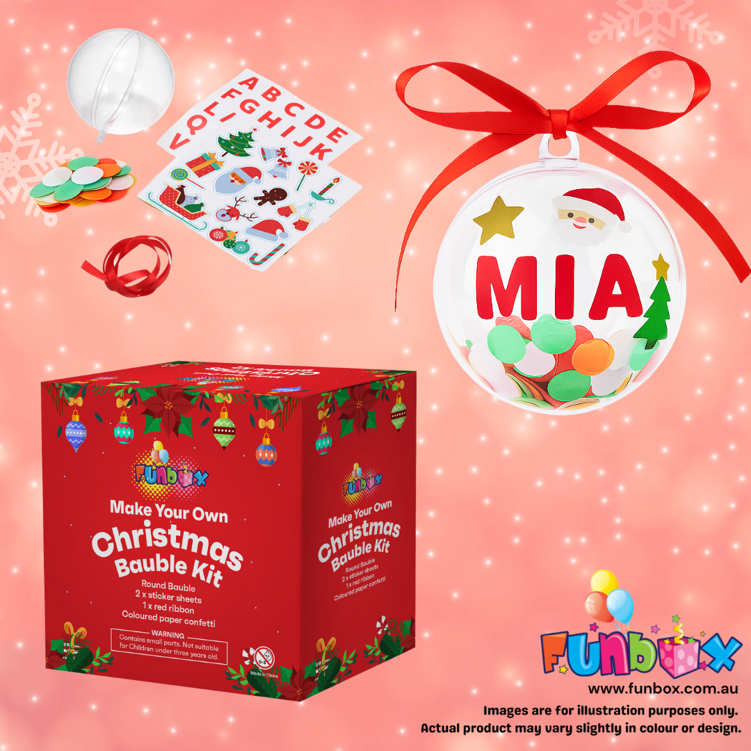 DIY Christmas Bauble Kit in a Box – funbox.com.au