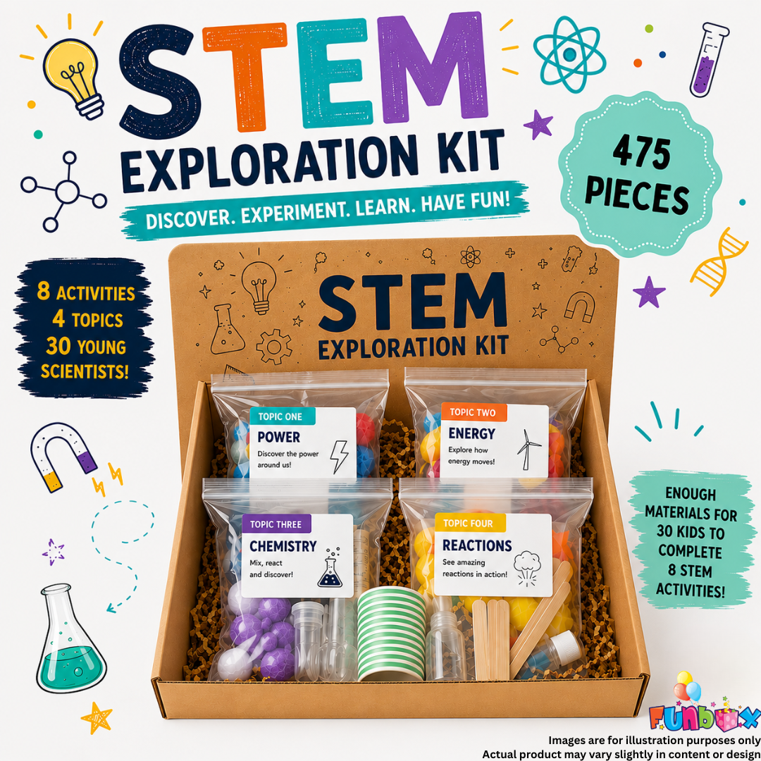 STEM Exploration Program Kit - 8 Activities – funbox.com.au