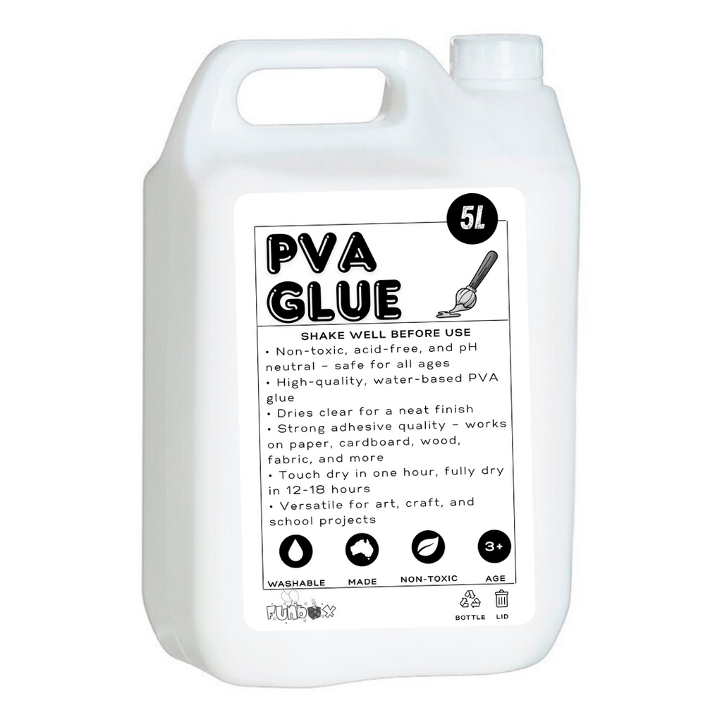 PVA Glue 5L – funbox.com.au