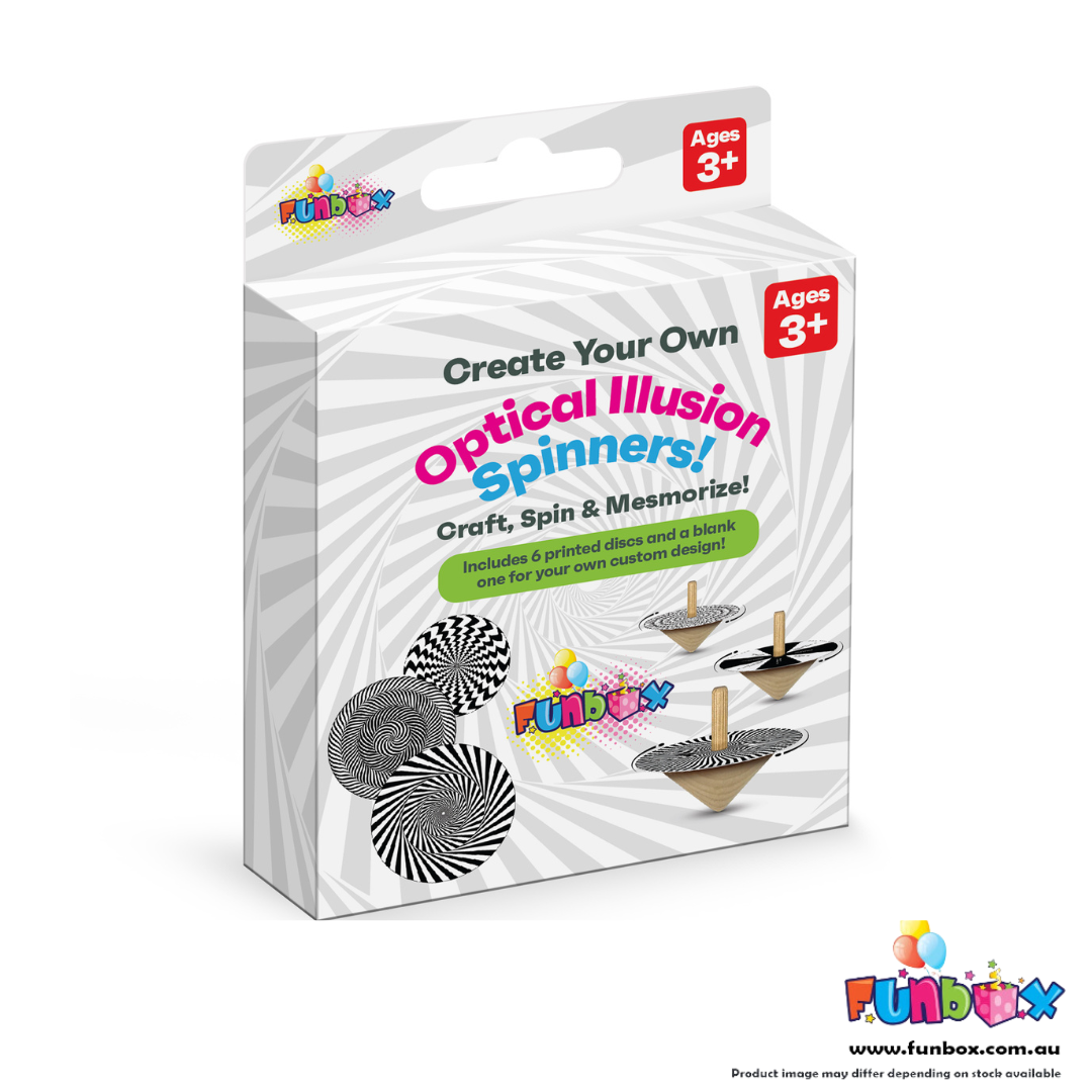 New! Optical Illusion Spinners – funbox.com.au
