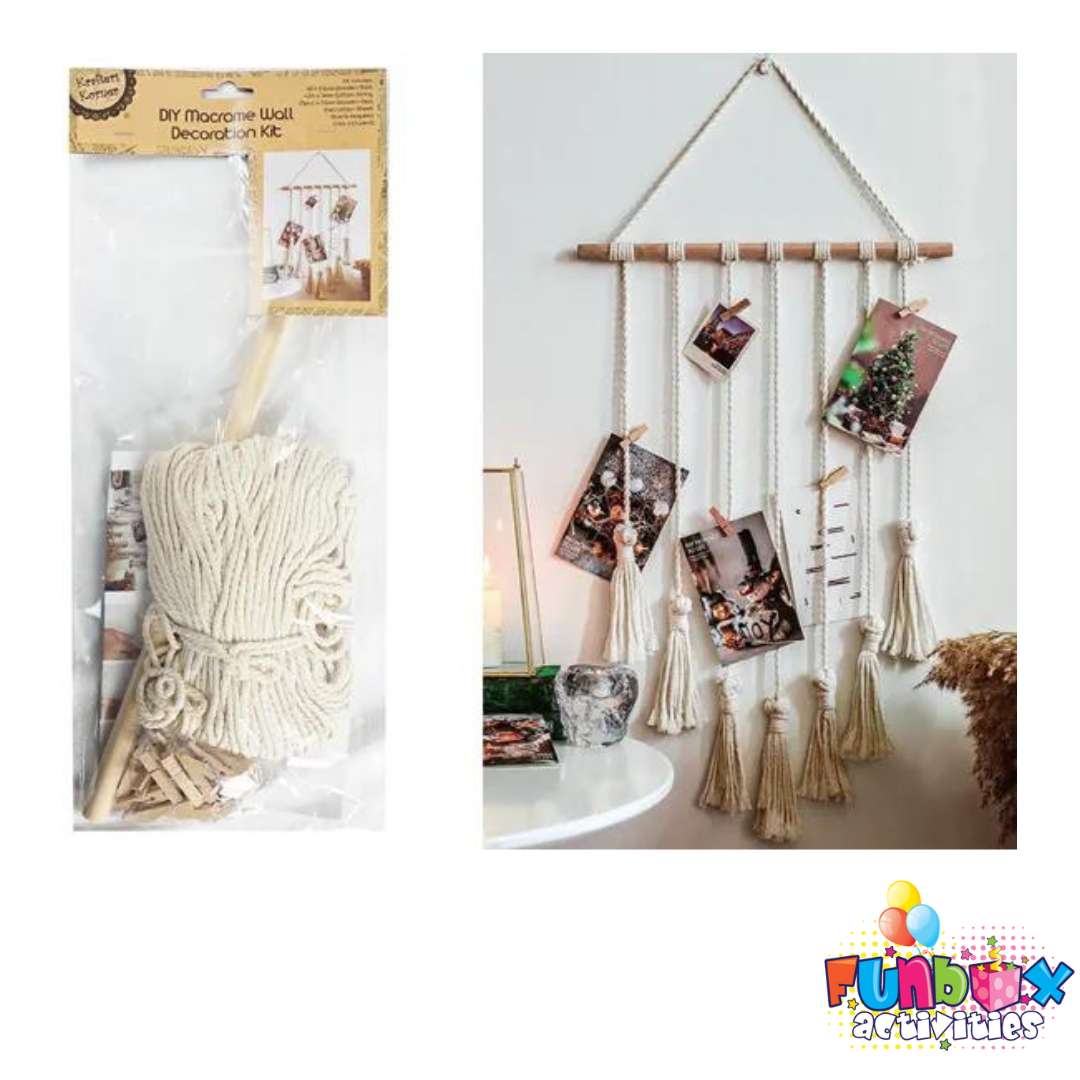 DIY Macrame Wall Decoration Kit – funbox.com.au