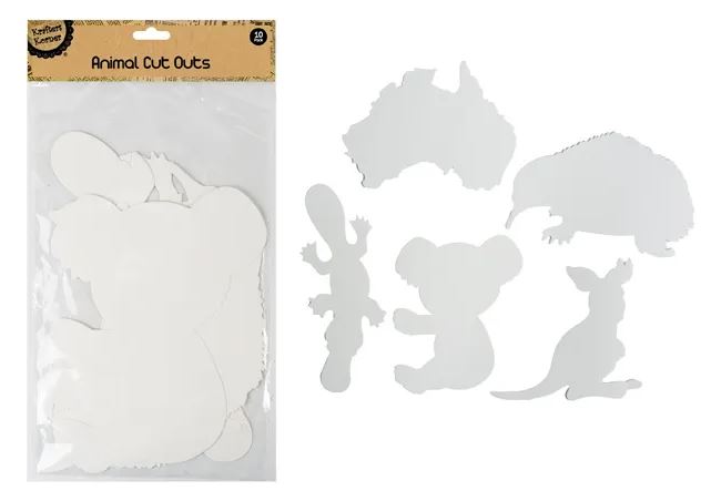 Aussie Wildlife Paper Cut-Outs - Craft Your Own Outback Adventure ...