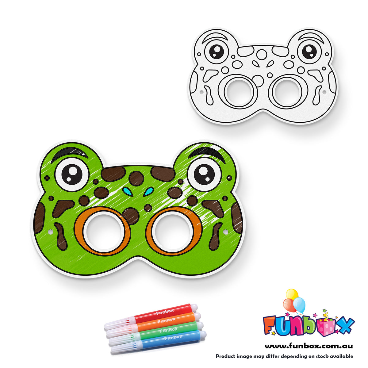 20% OFF! Frog Colour-In Mask – funbox.com.au