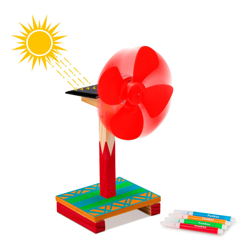 Pre-Order: STEM DIY Solar Fan Kit – funbox.com.au
